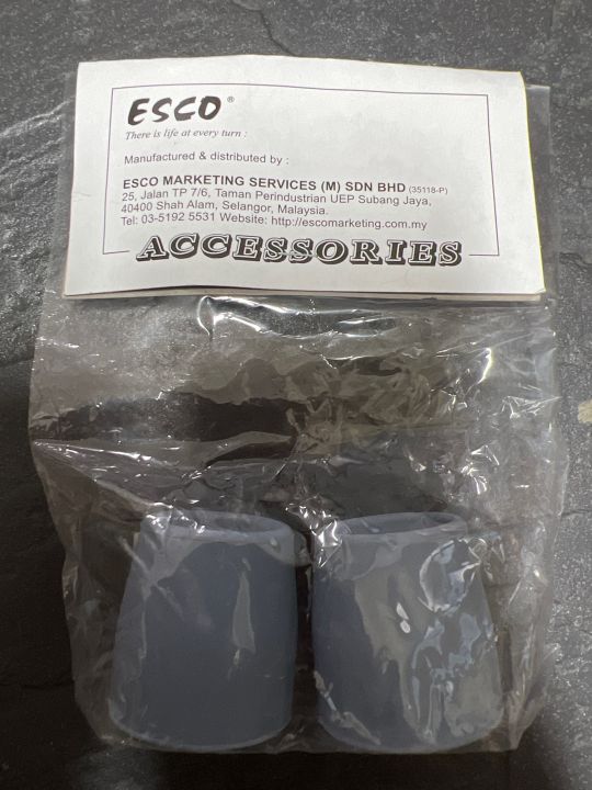 Esco Rubber Tips For Walking Frame (Grey) | Lazada