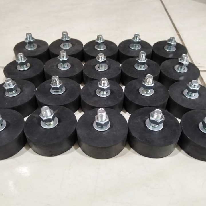 karet Mounting dudukan Outdoor AC 2x5 cm drat baut M8 | Lazada Indonesia