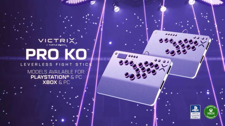 Turtle Beach Victrix Pro KO Leverless Fight Stick for Playstation & PC ...