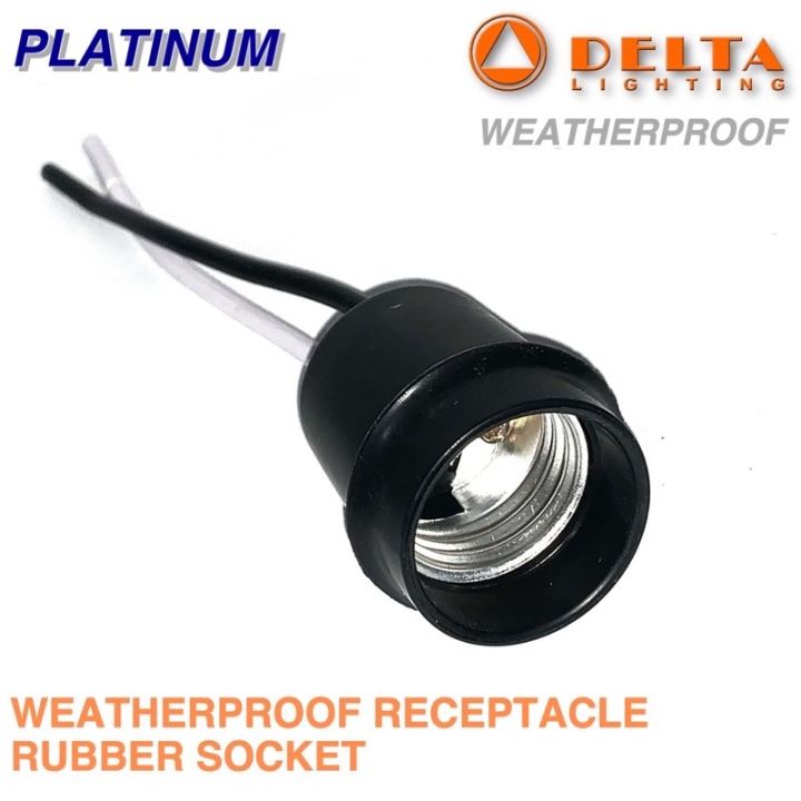Waterproof bulb socket store