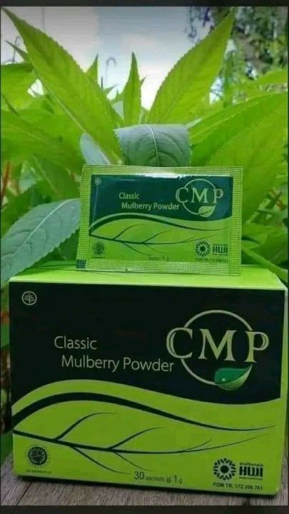 CMP Classic Mulberry Powder 30sct - 1001 Manfaat Untuk Tubuh | Lazada ...
