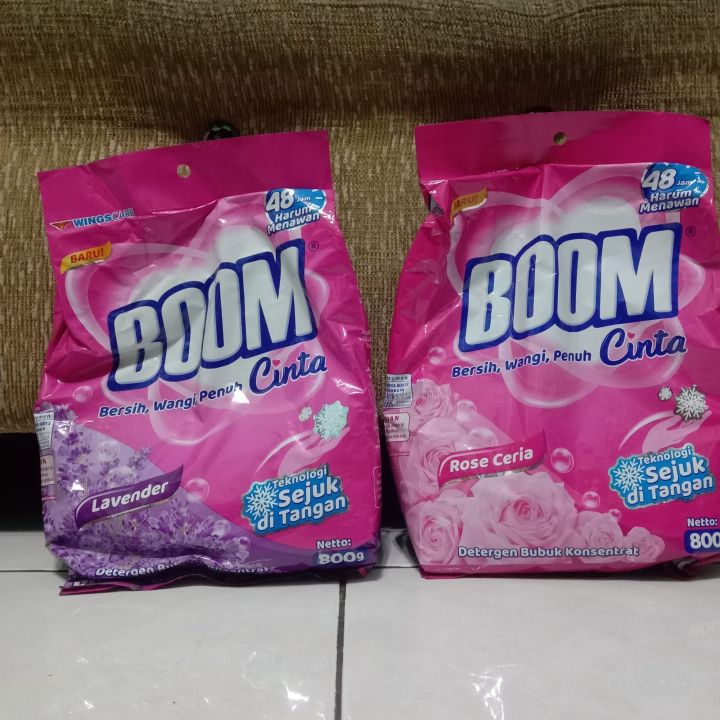 boom detergent Bubuk cinta 800g | Lazada Indonesia