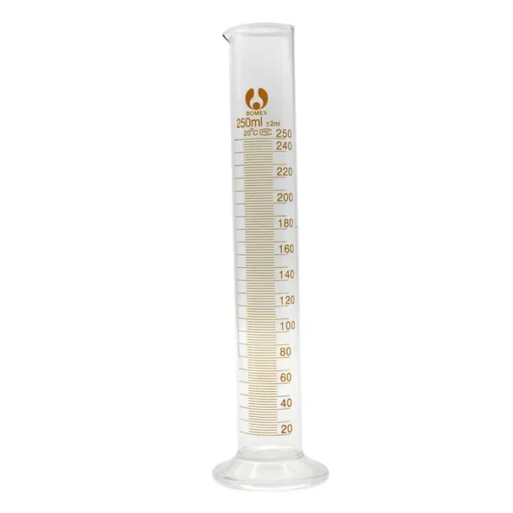 Laboratory Grade a Glass Graduated Cylinder 1000ml with Scale Kitchen ...