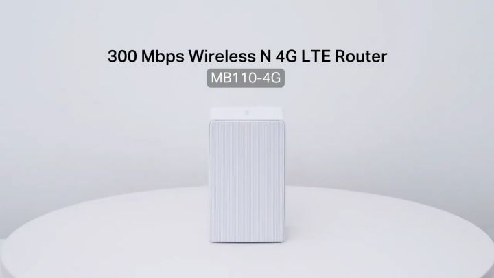 Mercusys MB110 Router 4G เร้าเตอร์ใส่ซิมรองรับทุกซิม 4G LTE Wireless N ...