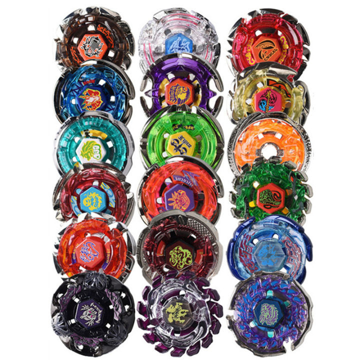 18 Styles 4D Spinning Top Toys Beyblade Burst Metal Fusion Arena Bey ...
