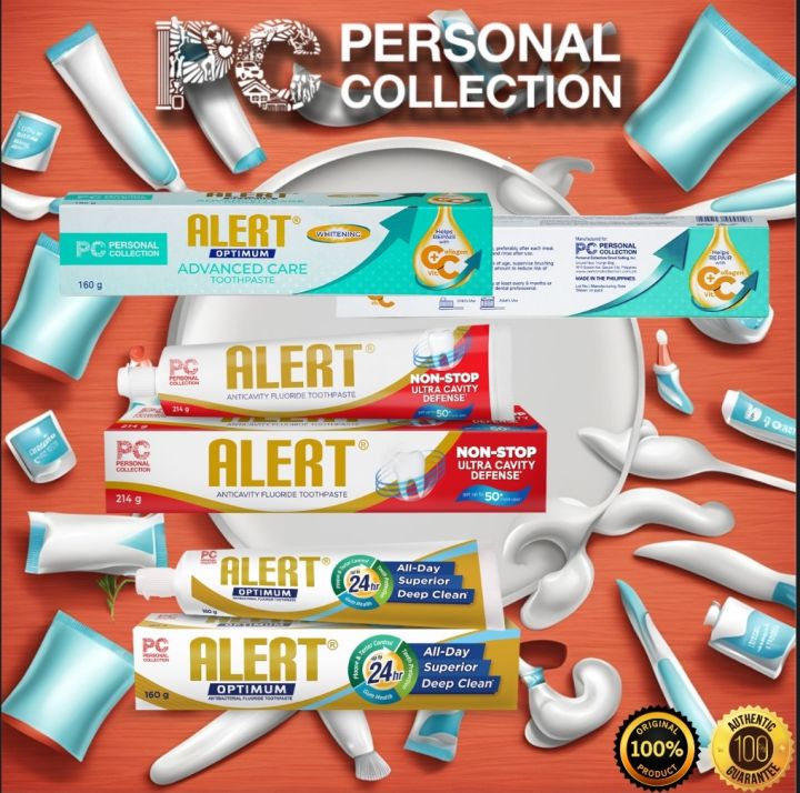 ALERT Fluoride Toothpaste | Lazada PH