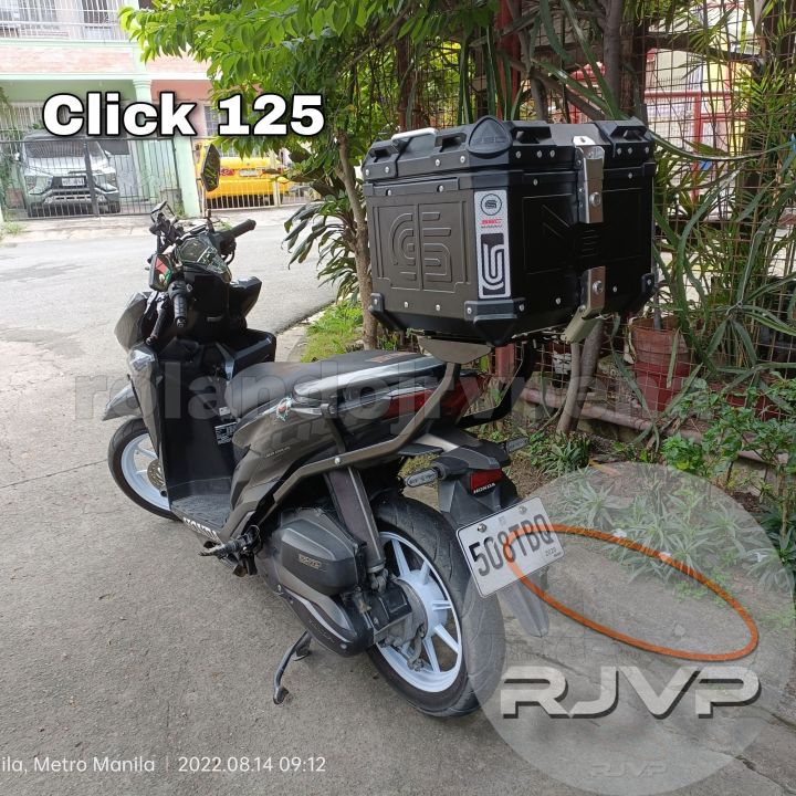 Honda Click 125i HRV Bracket Heavy Duty Bracket Steel Black Oval Tube ...