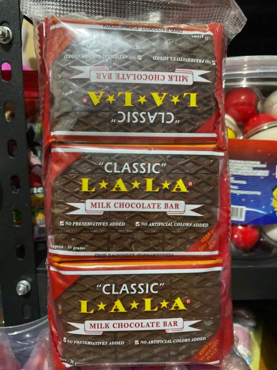 lala chocolate bar|12pcs | Lazada PH