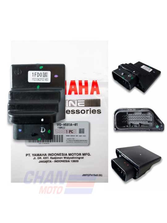 Ecu - Ecm - Cdi force fi 1FD-H591A-01 asli YAMAHA | Lazada Indonesia