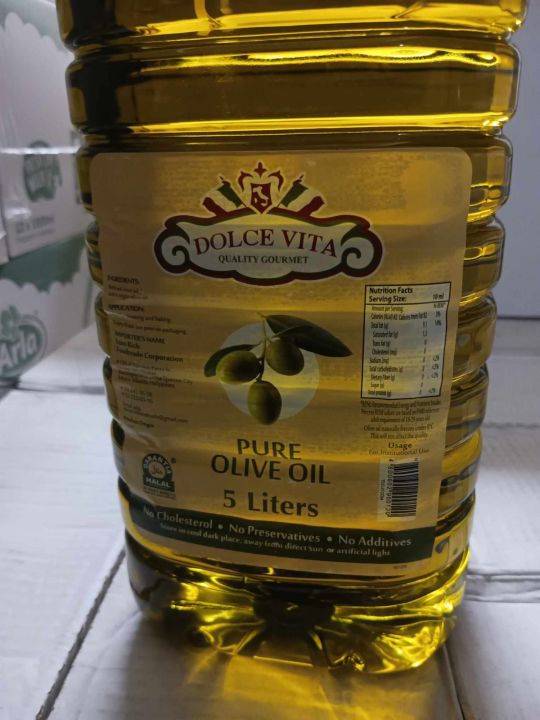 Dolce Vita Pure Olive Oil 5liter Restaurant Pull Out | Lazada PH