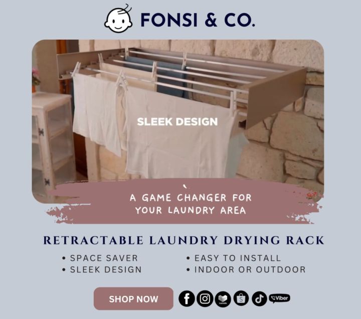 FONSICO Retractable Sampayan series 3.0 | Lazada PH