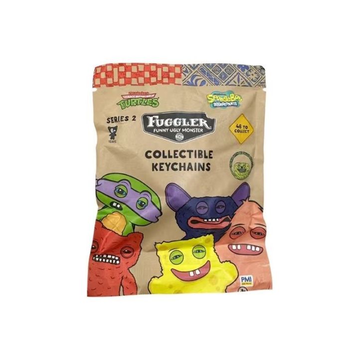 Fuggler Series 2 Keychains Blind Box Fuggler Funny Ugly Monster Toys ...