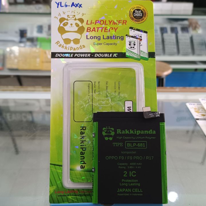 Baterai Rakkipanda tipe BLP-681 | Lazada Indonesia