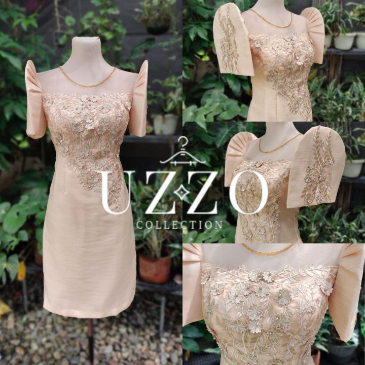 Modern Filipiñana dress attire for Women Graduation Oath taking Seminar ...