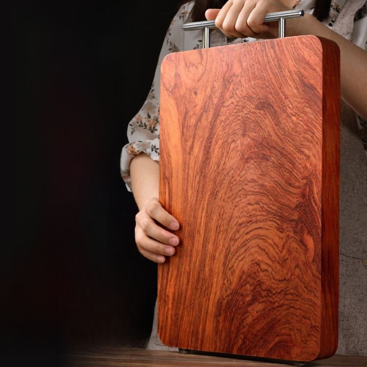 Premium Rosewood Cutting Board Anti-Bacterial Mold Proof Wooden ...