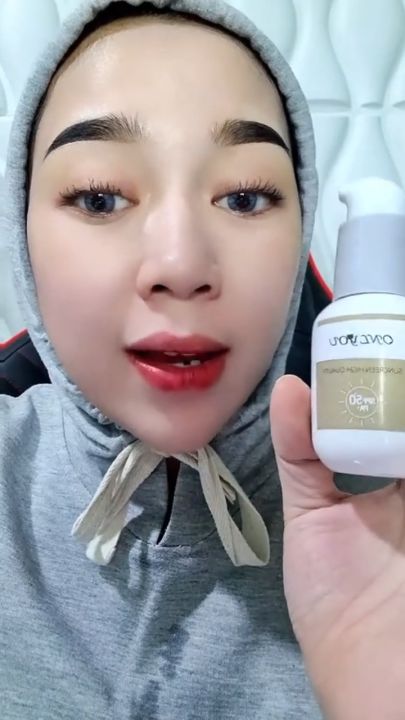 【Puff Gratis】ONLYOU tabir surya SPF50 + pelepasan sinar UV + alas bedak ...