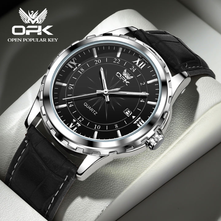 OPK Men's Casual Watch New Style Original Genuine Quartz Luminous ...