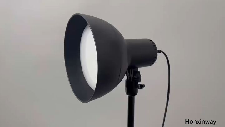 125/155/300W E27 Recessed Downlight Lamp Flexible Video Photography ...