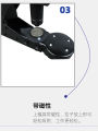 Manual Buckle Machine Universal Wheel X-Display Stand Banner No Ring ...