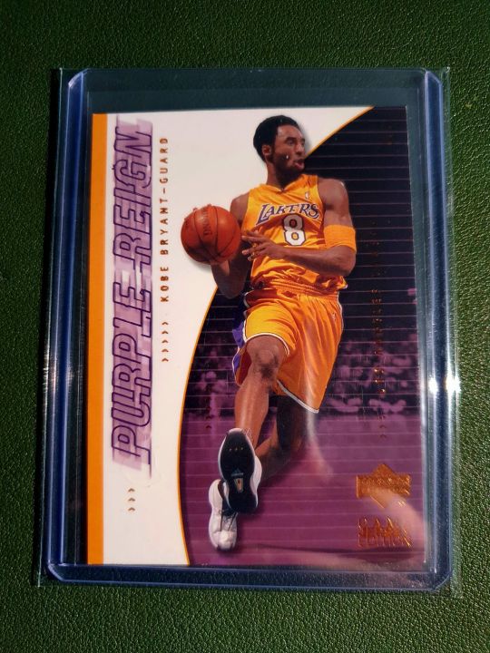 Kobe Bryant UpperDeck 2001 Purple Reign NBA CARD | Lazada PH