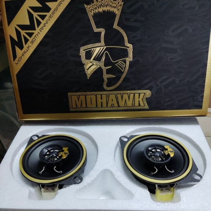 mohawk gold series oem 4 inch 2 way speaker for myvi | Lazada