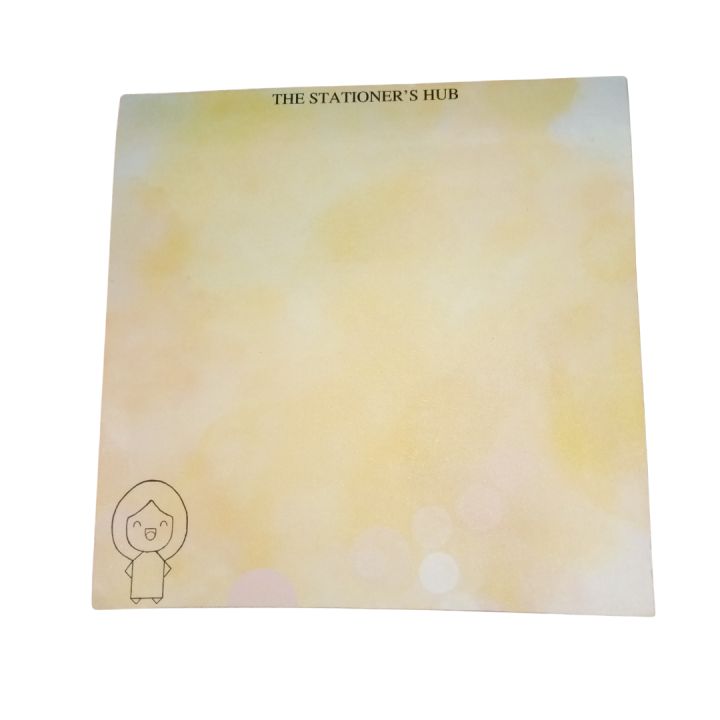 The Stationer's Hub Sticky Notes 5x5 Square Laughing Raffie | Lazada PH