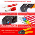 100pcs E6012 Insulated Ferrules Terminal Blocks Cord End Wire Connector ...