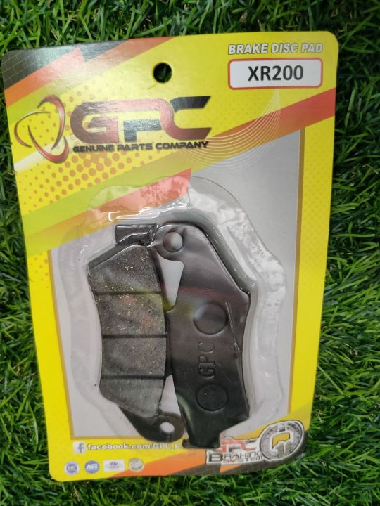 Brake pad XR200 (GPC) | Lazada PH