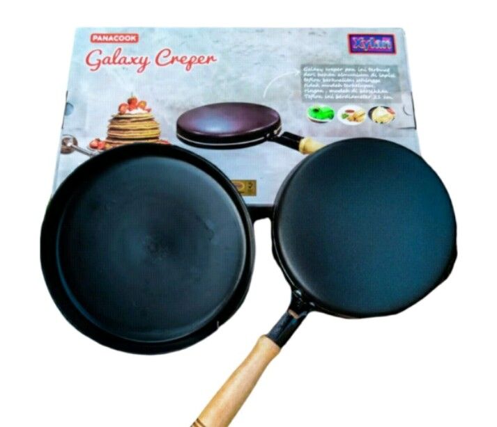 Wajan kuali teflon.Cetakan kue lumpia Dadar gulung uk 20cm GALAXY ...