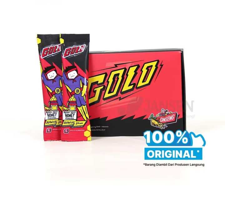 GOLO Ginseng Ori Official 1 Box 5 Sachet Mister Golo Gingseng | Lazada ...