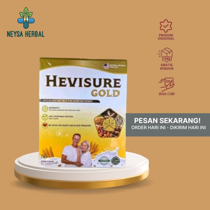 Hevisure Gold Original Susu Mengatasi Masalah Diabetes Dan Kencing ...