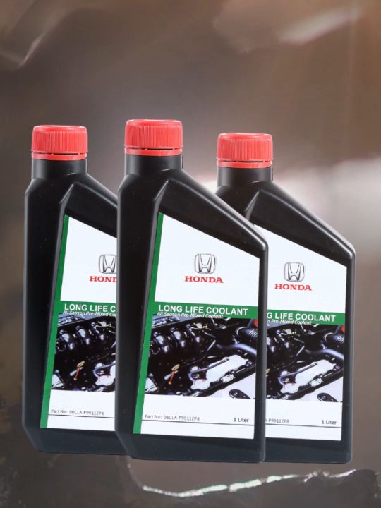 Honda Engine Coolant Long Life Pre-Mixed 1L x5 Pack (5L Total ...