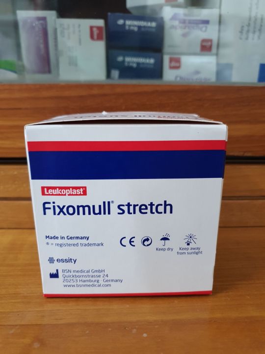 ของแท้ Fixomull stretch เทปกาว ติดแผล ขนาด 5cm. x 10m. 1กล่อง | Lazada ...