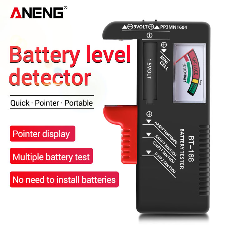 ANENG BT-168 Digital Battery Testers Lithium Battery Capacity Tester ...