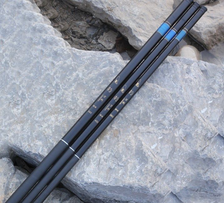 BC Ultralight Fishing Rod 2.7m-7.2m Portable Carbon Fiber Telescopic ...