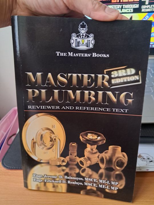 Master Plumbing Reviewer and Reference Text 3rd edition Engr. Balanoyos | Lazada PH