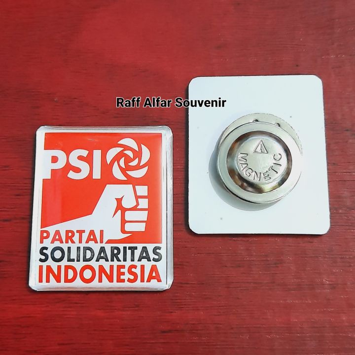 PIN PARTAI PSI - BROS PARTAI SOLIDARITAS INDONESIA | Lazada Indonesia