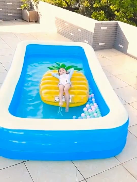 【Ready Stock】Swimming Pool Kolam Renang Children Swimming Pool kolam ...