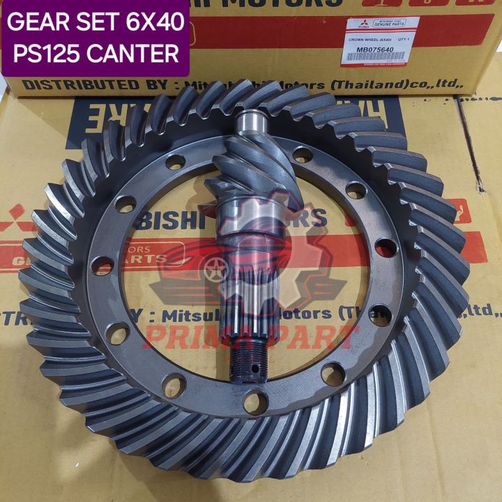 CROWN WHEEL GEAR SET 6x40 CANTER PS 125 MC075640 | Lazada Indonesia