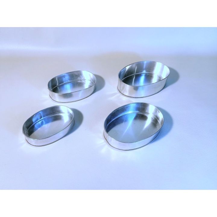 Llanera Leche Flan Molder ( No print / Plane ) ( aluminium ) ( Small ...