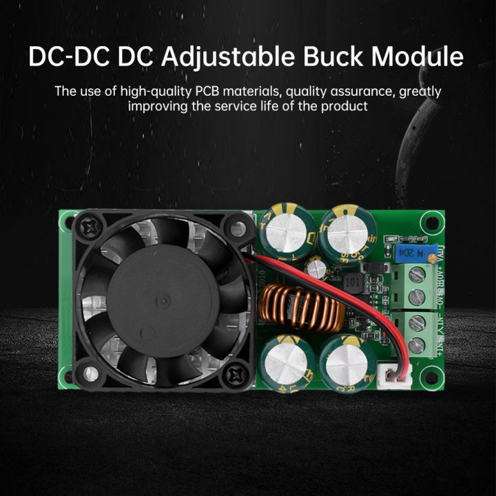Constant Current Buck Converter Module DC 25 - 120V to DC1.2 - 35V 10A ...
