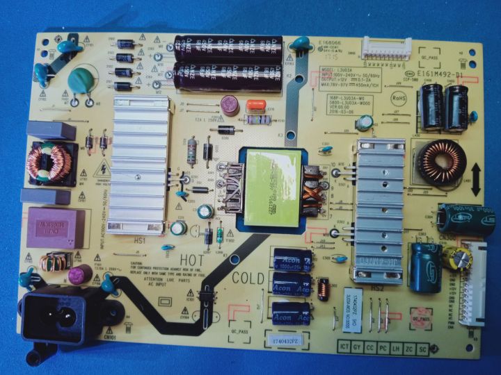 L3U03A ORIGINAL TV POWER SUPPLY BOARD Compatible for SKYWORTH LED TV ...