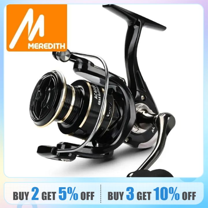 Spinning Reel Max Drag 8KG for Fishing AC3000 4000 5000 Reel Metal ...