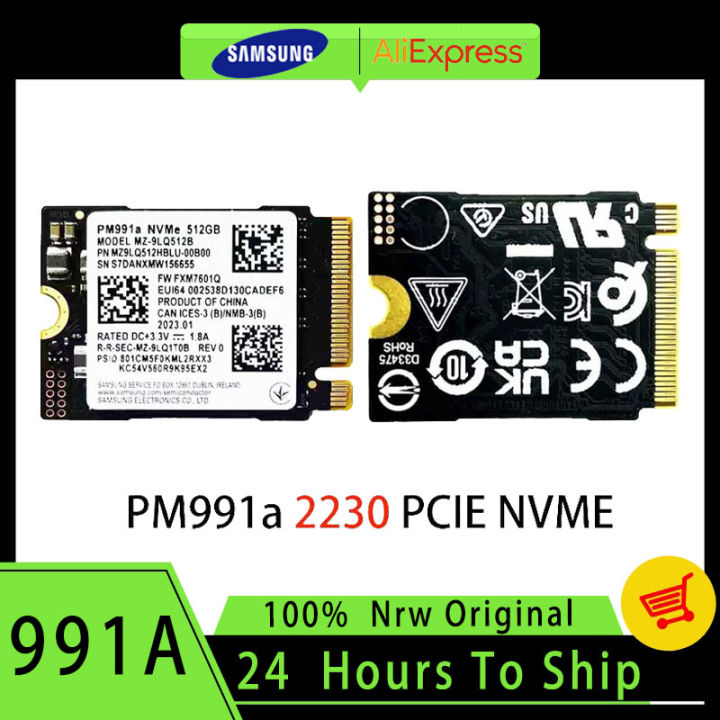 Samsung PM991a 1TB SSD M.2 2230 Internal Solid State Drive PCIe PCIe 3.0x4 NVME SSD For ...