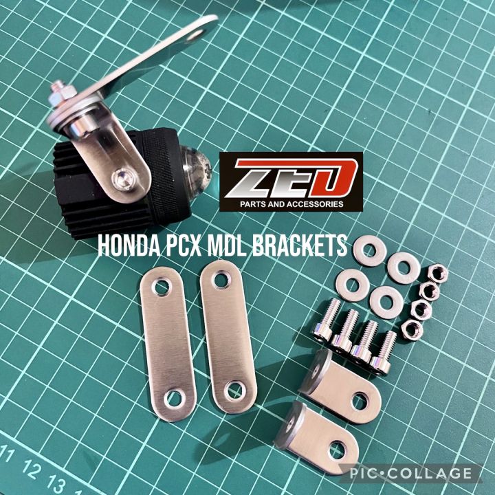 Honda PCX MDL Stainless Steel Brackets 1 set | Lazada PH