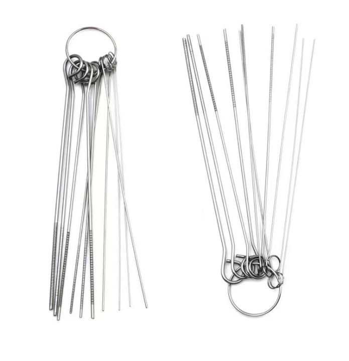 Welding accessories: stainless steel pins with high density, non-stick ...