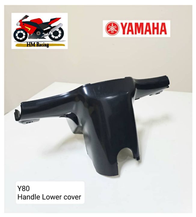 YAMAHA Y80 - HANDLE LOWER COVER BLACK | Lazada