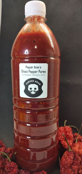 Ghost Pepper Puree (100% Ghost Peppers) | Lazada PH