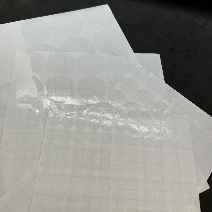 Clear Sealing Sticker | Transparent Round | Stiker Bulat | 透明封口贴 |15/25 ...