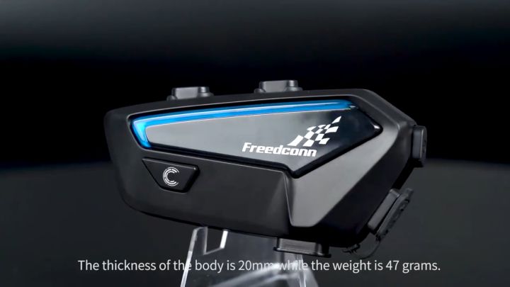 FreedConn FX Motorcycle Intercom Bluetooth Helmet Headset Freedconn 6 ...